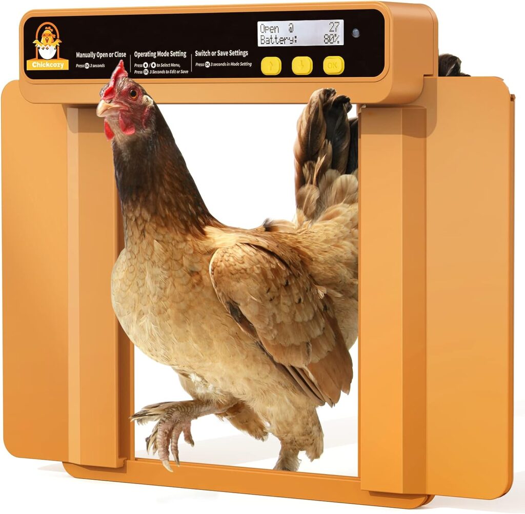 Chickcozy Automatic Chicken Coop Door Opener Review - Mobile chicken Pens