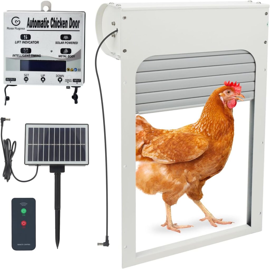 Automatic Chicken Coop Door-10.26 Review - Mobile chicken Pens
